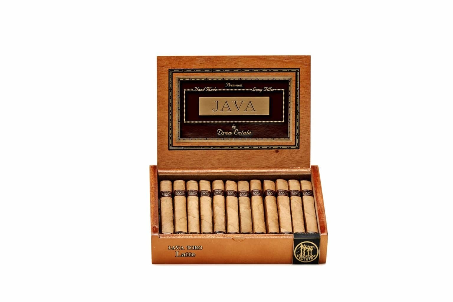 Java by Drew Estate Latte Robusto Box of 24 - The Cigar Shop - The ...