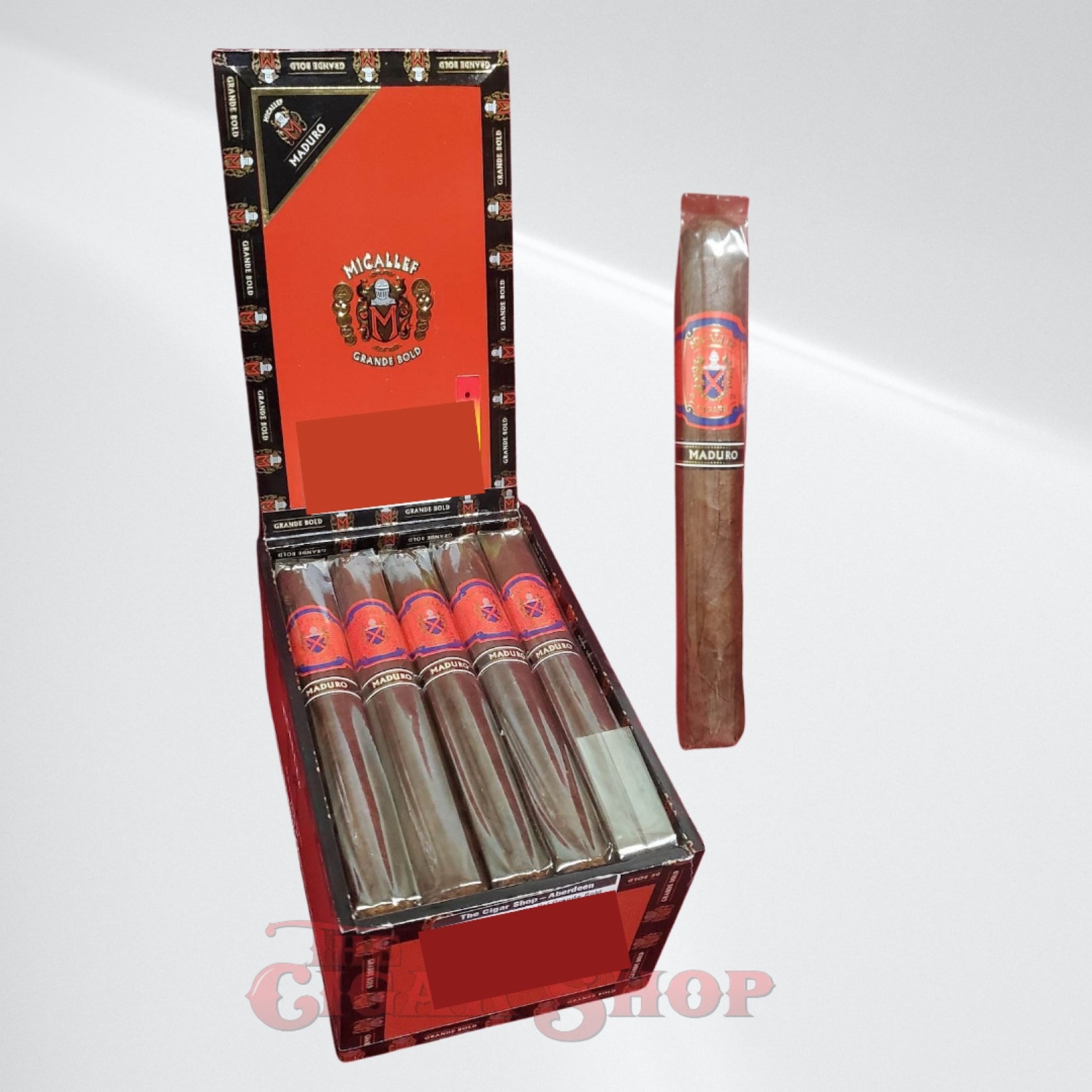 Micallef Grande Bold Maduro 650M 6x50 - The Cigar Shop