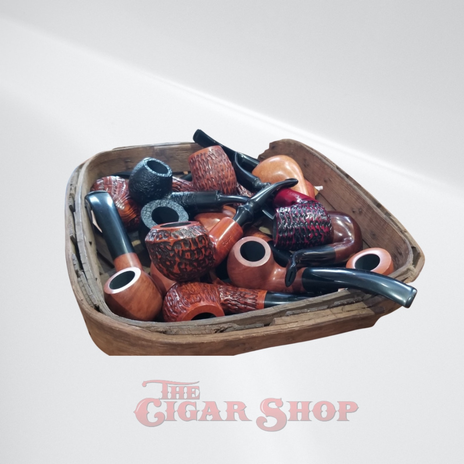 Italian Basket Pipe Large - The Cigar Shop