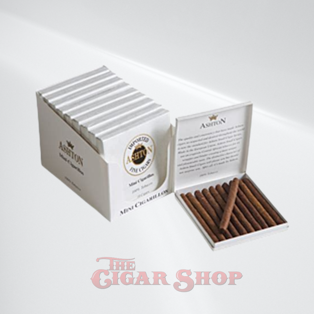 Ashton Small Cigars Mini Cigarillos Tin of 20 - The Cigar Shop