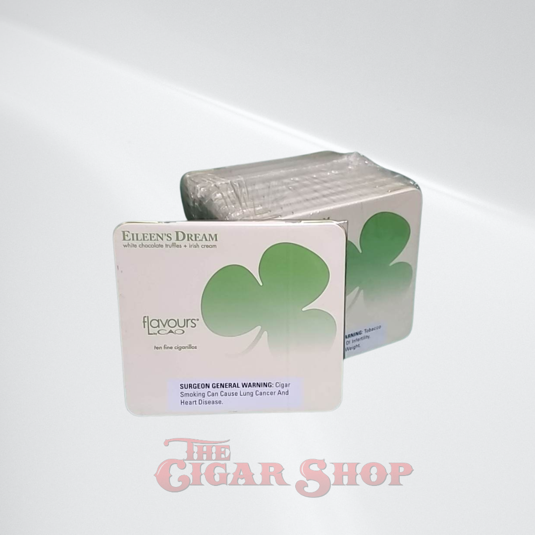 CAO Flavours Eileen's Dream Cigarillos Tin of 10 Box of 10 Tins - The ...