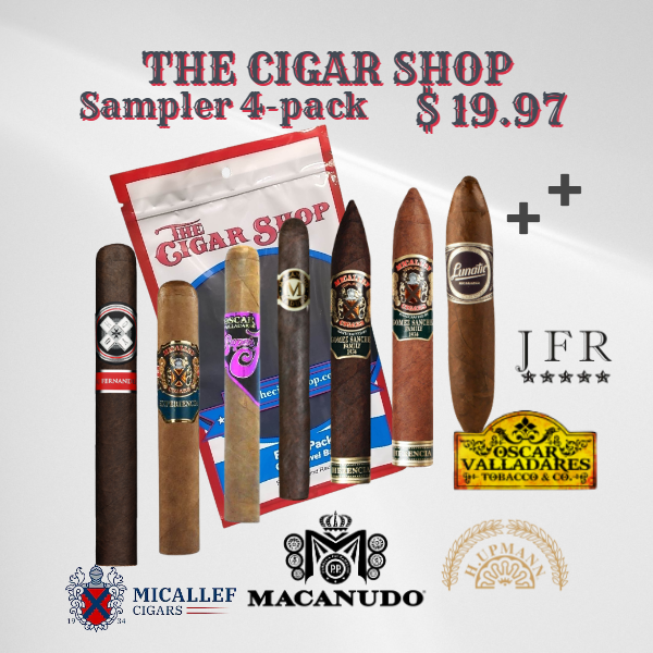 The Cigar Shop Sampler 4-Pack - The Cigar Shop