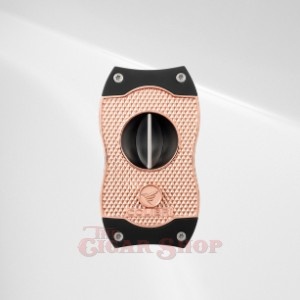Colibri Diamond V-Cut Cutter - Rose & Black - The Cigar Shop - The ...
