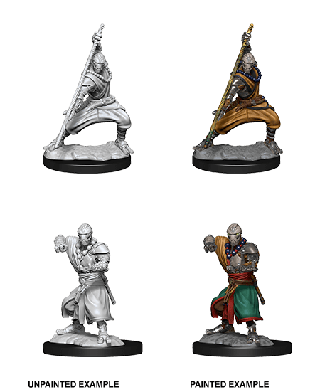 D&D Mini: NM Primed: Warforged Monk - Titan Games