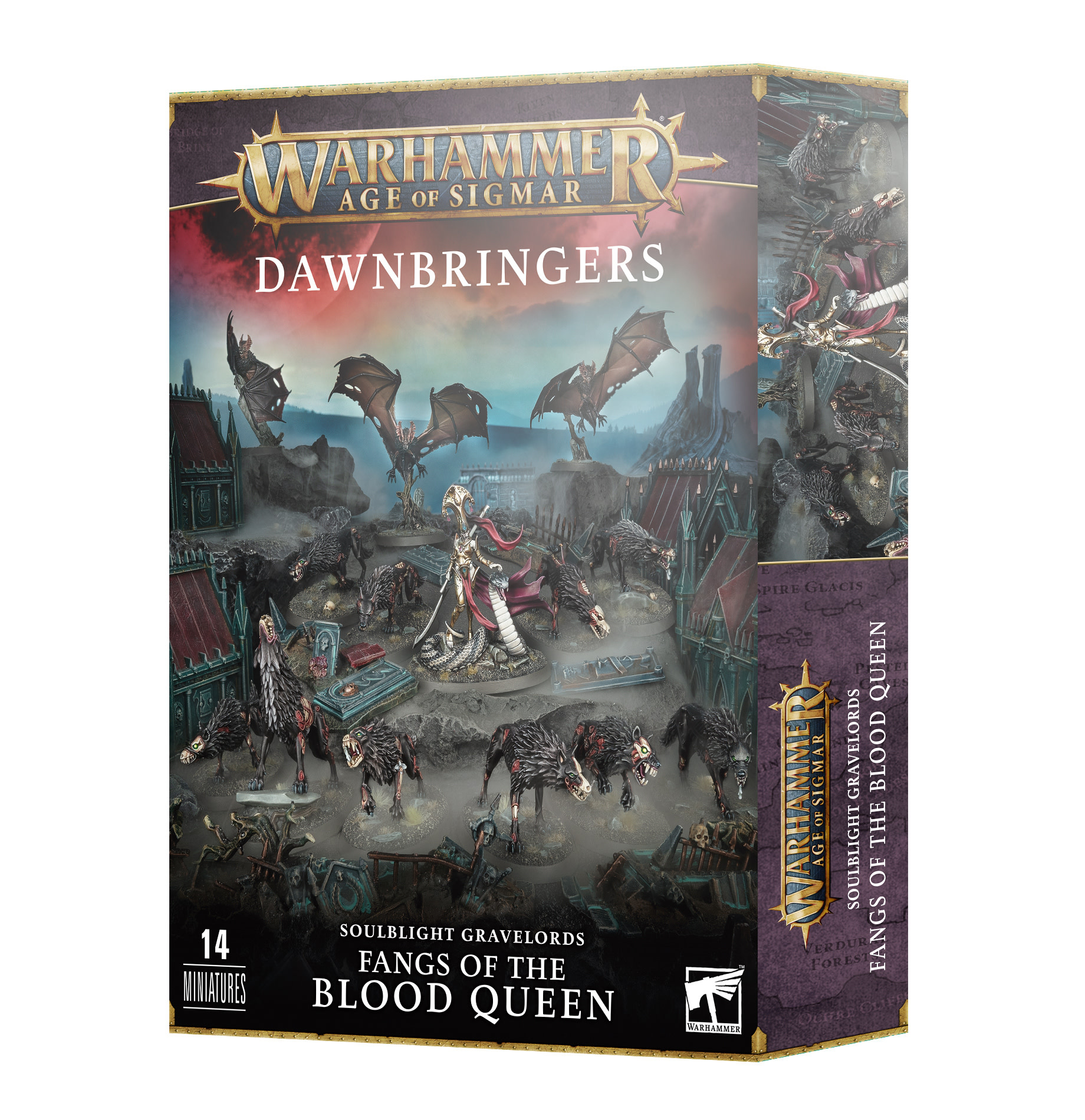 Warhammer AoS: Soulblight Gravelords Fangs Of The Blood Queen - Titan Games
