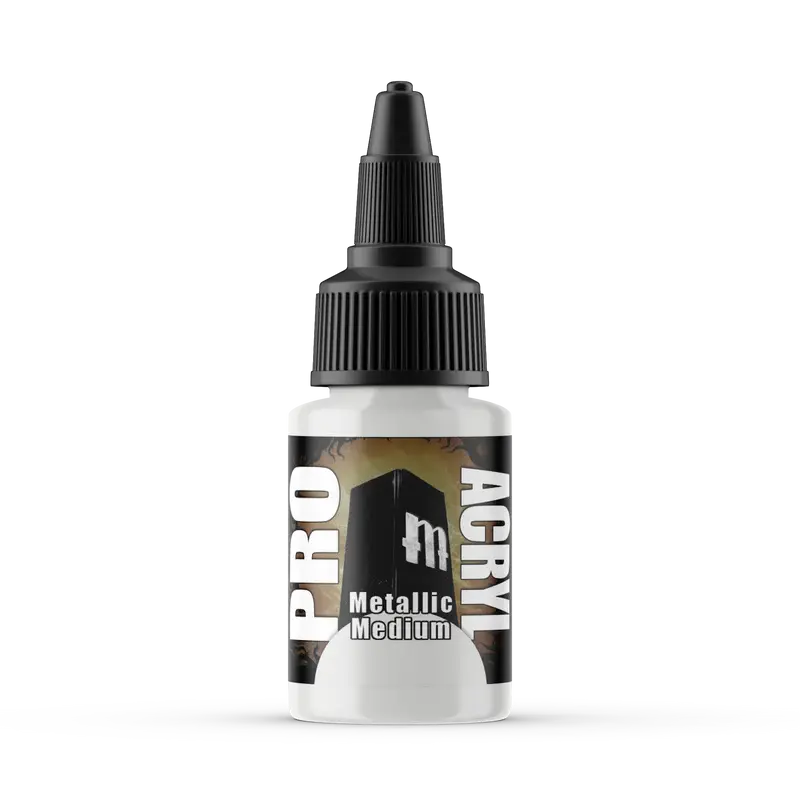Pro Acryl: Metallic Medium (22ml) - Titan Games