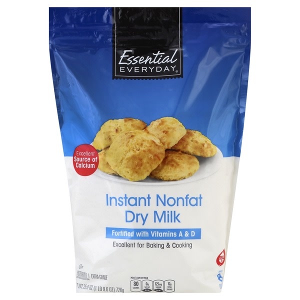 Essential Everyday EED Dry Instant Nonfat Milk, 25.6 oz, 6 ct - Span Elite