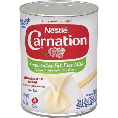 Carnation Carnation Evaporated Milk Fat Free, 12 oz - Span Elite