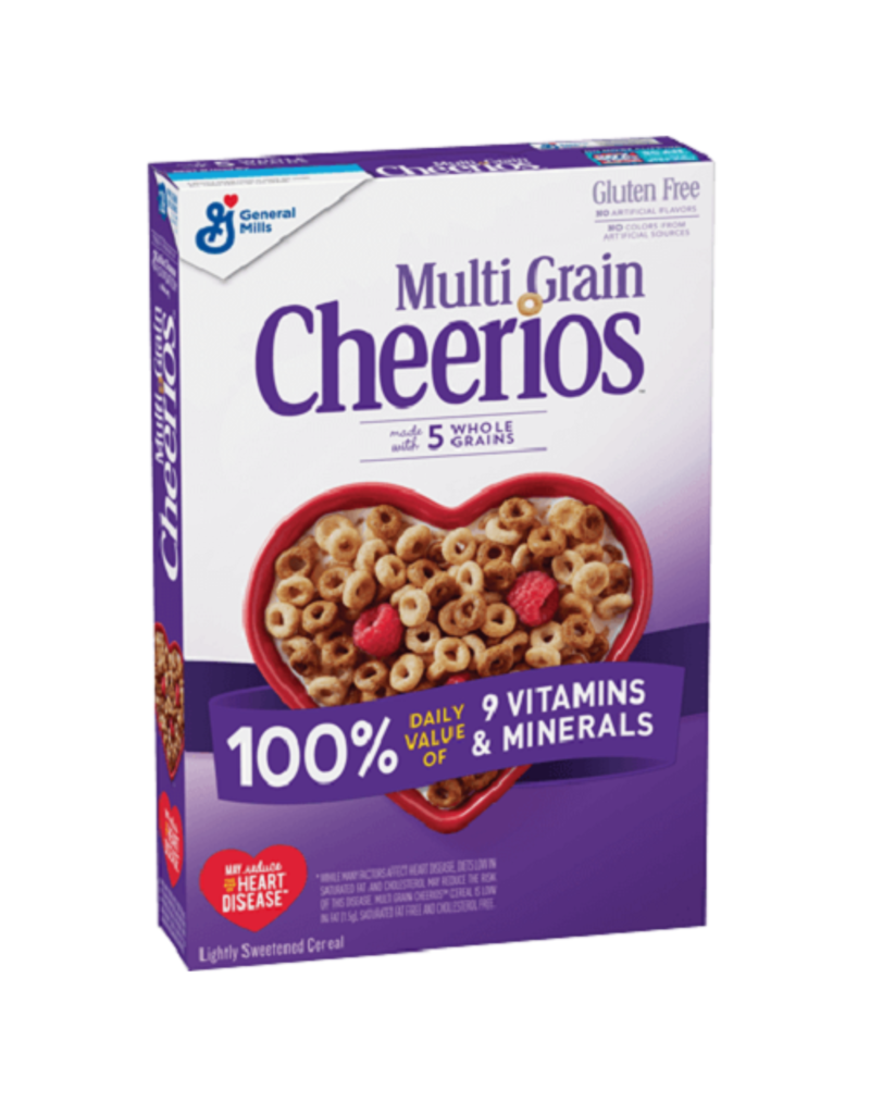 General Mills General Mills Cheerios Multigrain, 12 oz, 10 ct - Span Elite