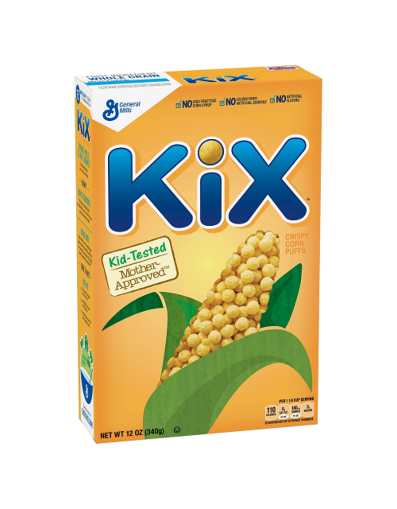 General Mills General Mills Kix Cereal, 12 oz, 14 ct - Span Elite