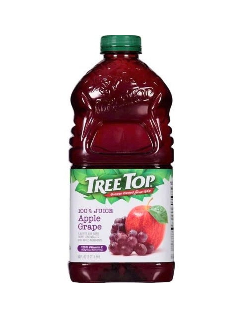 Tree Top Tree Top Apple Grape Juice, 64 oz, 8 ct - Span Elite