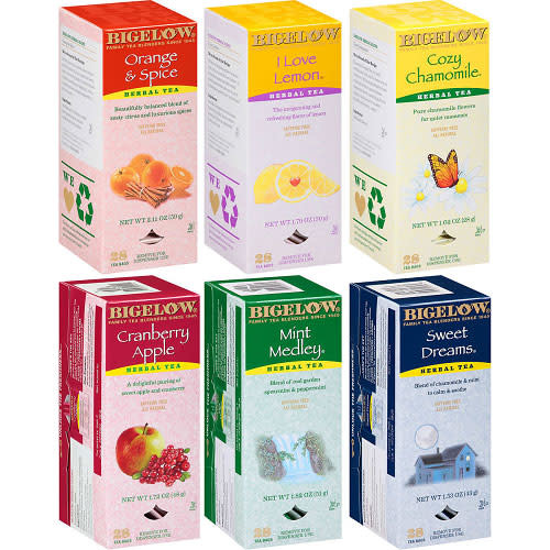 Bigelow Bigelow Tea Bags Herbal Variety, 28 ct, (Pack of 6) - Span Elite