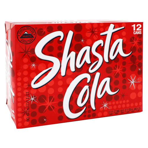 Shasta Cola, 12 oz, 2-12 ct - Span Elite