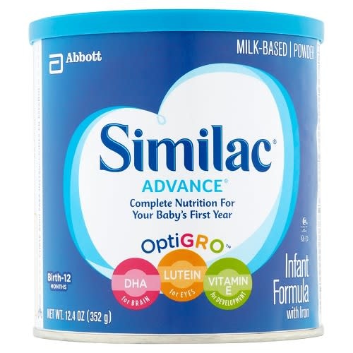 Similac Similac Advanced Powder Infant Formula, 12.4 oz, 6 ct - Span Elite