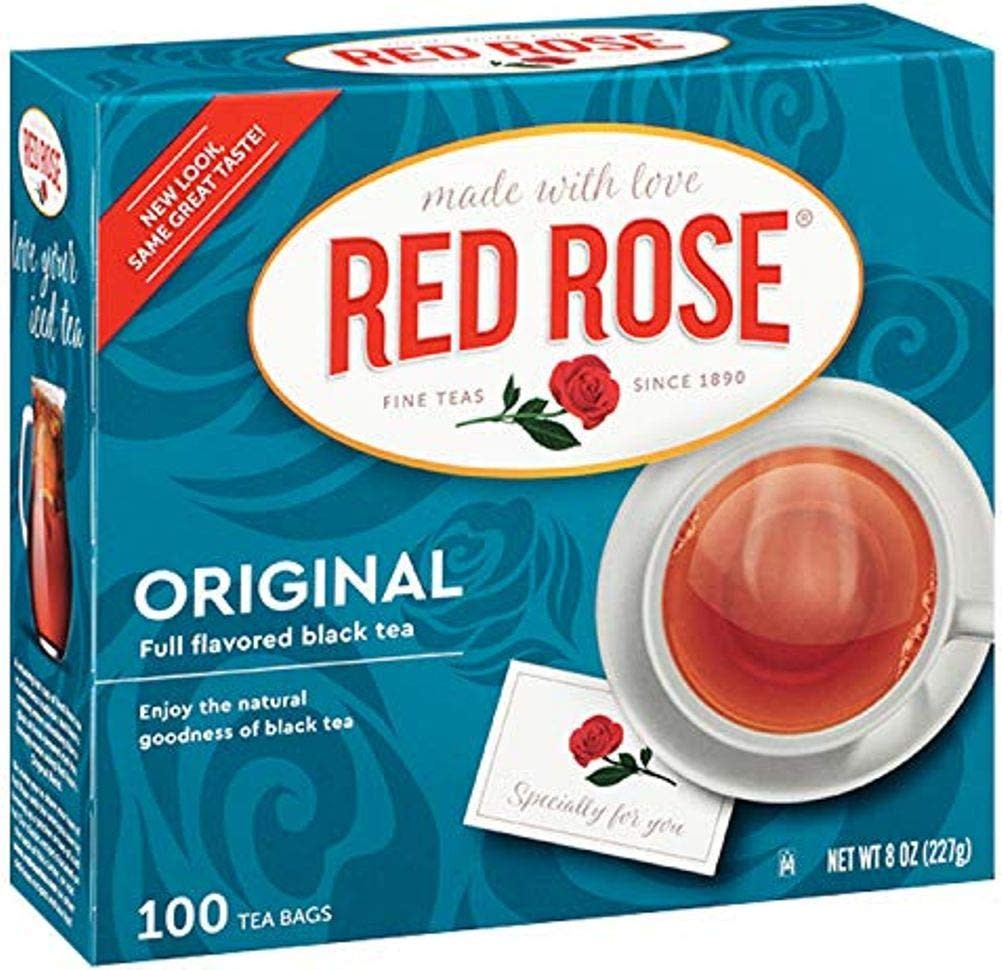 Red Rose Red Rose Tea Bags 100 ct, 8 oz - Span Elite