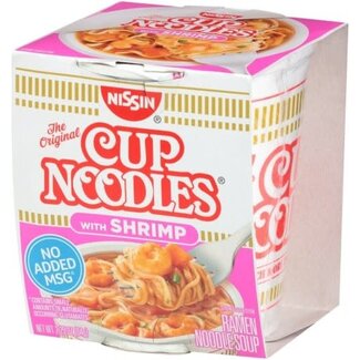 Nissin The Original Cup Noodles Shrimp, 2.5 oz, 24 ct - Span Elite