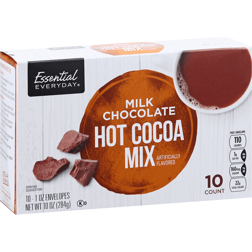 Essential Everyday Essential Everyday Milk Chocolate Hot Cocoa Mix, 10 ...
