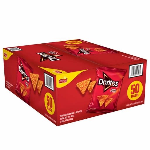 Doritos Doritos Tortilla Chips Nacho Cheese, 1 oz, 50 ct - Span Elite