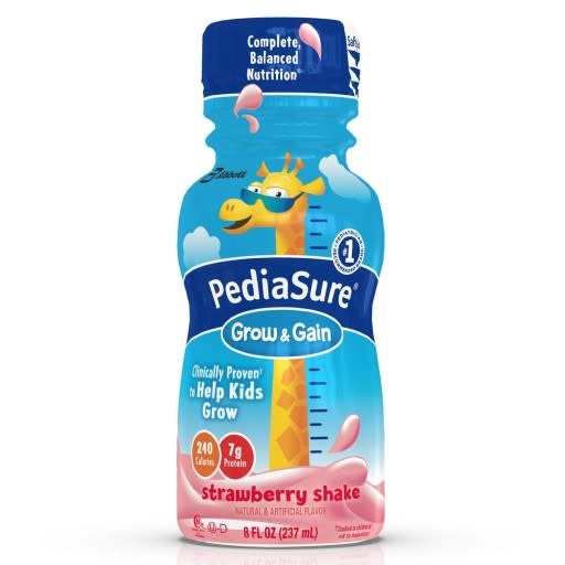 PediaSure PediaSure Kids Shake Strawberry, 8 oz, 6 ct - Span Elite