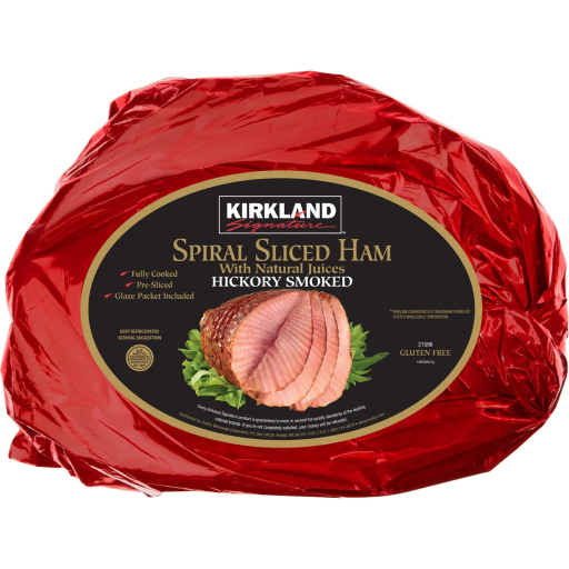 Kirkland Signature Kirkland Signature Spiral Sliced Ham Hickory Smoked ...