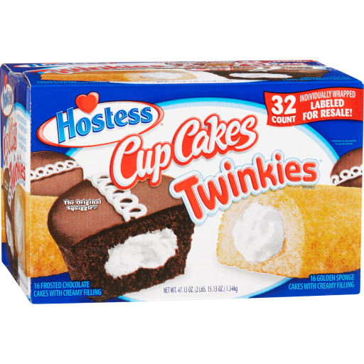 Hostess Hostess Twinkies/Cupcakes, Variety Pack, 47.13 oz - Span Elite