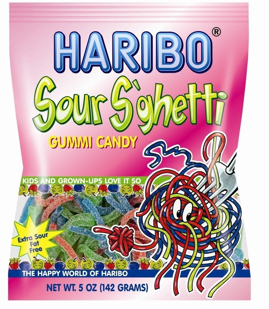 Haribo Haribo Sour Spaghetti, 5 oz, 12 ct - Span Elite