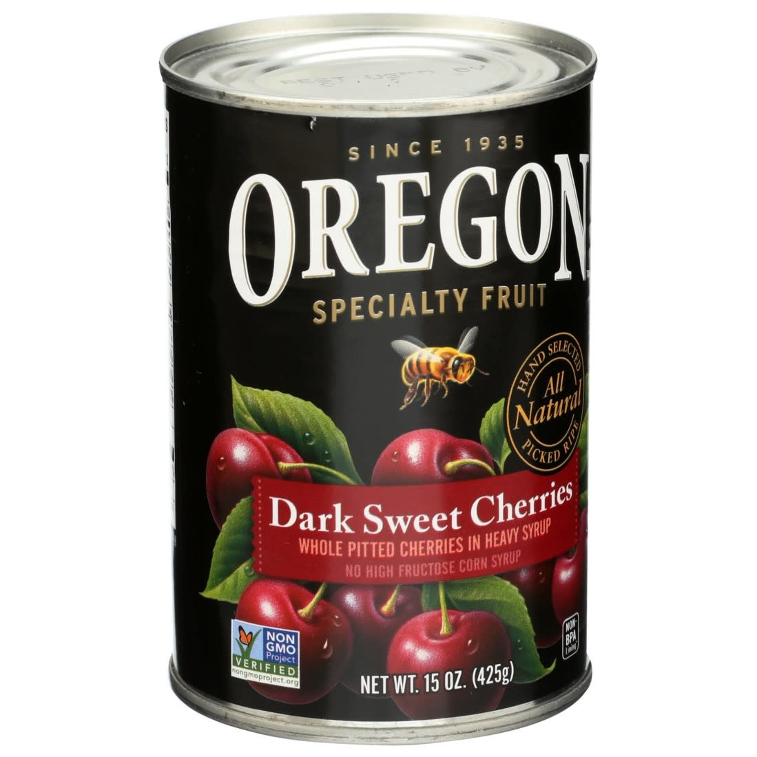 Oregon Oregon Fruit Specialty Dark Sweet Cherries In Heavy Syrup Can ...