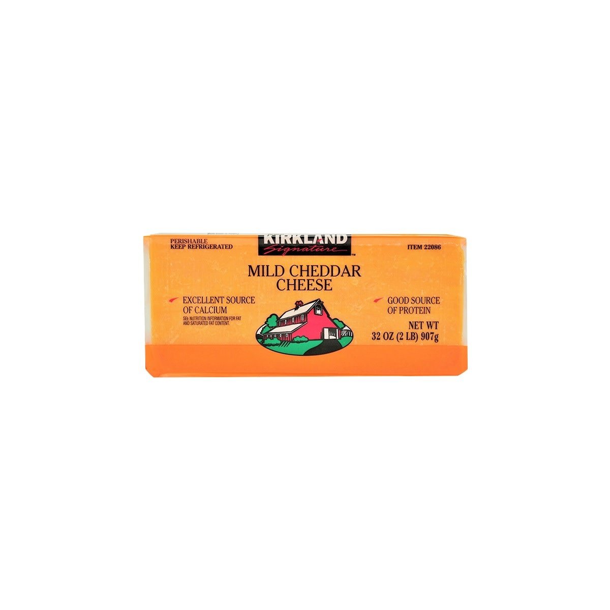 Kirkland Signature Kirkland Signature Mild Cheddar Cheese, 2 lb - Span ...