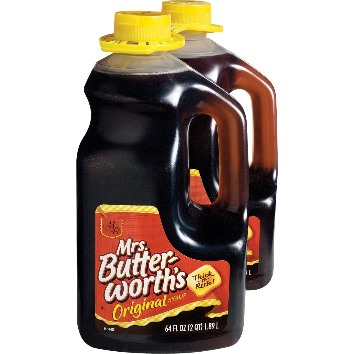 Mrs. Butterworth's Original Syrup, 64 oz, 2 ct - Span Elite