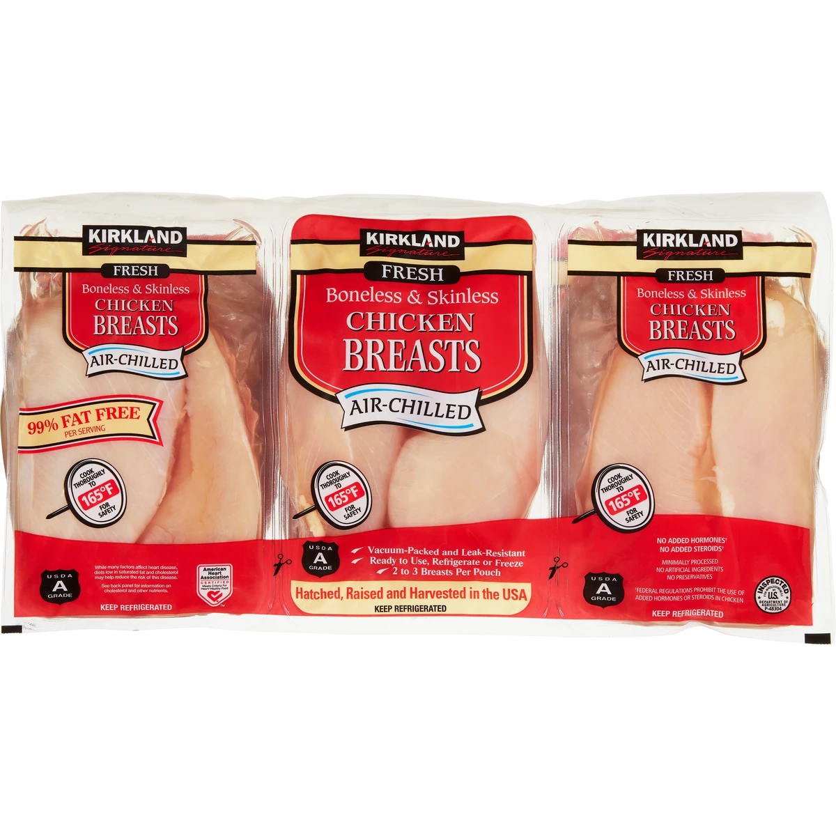 Kirkland Signature Kirkland Signature Chicken Breasts Boneless Skinless ...