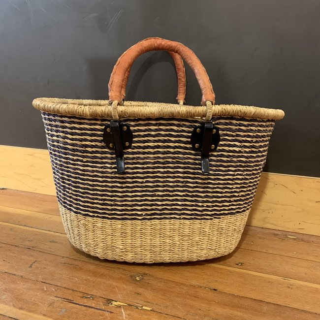 Linus Bolga Woven Rear Basket - Clever Cycles Portland Ebike & Bicycle ...