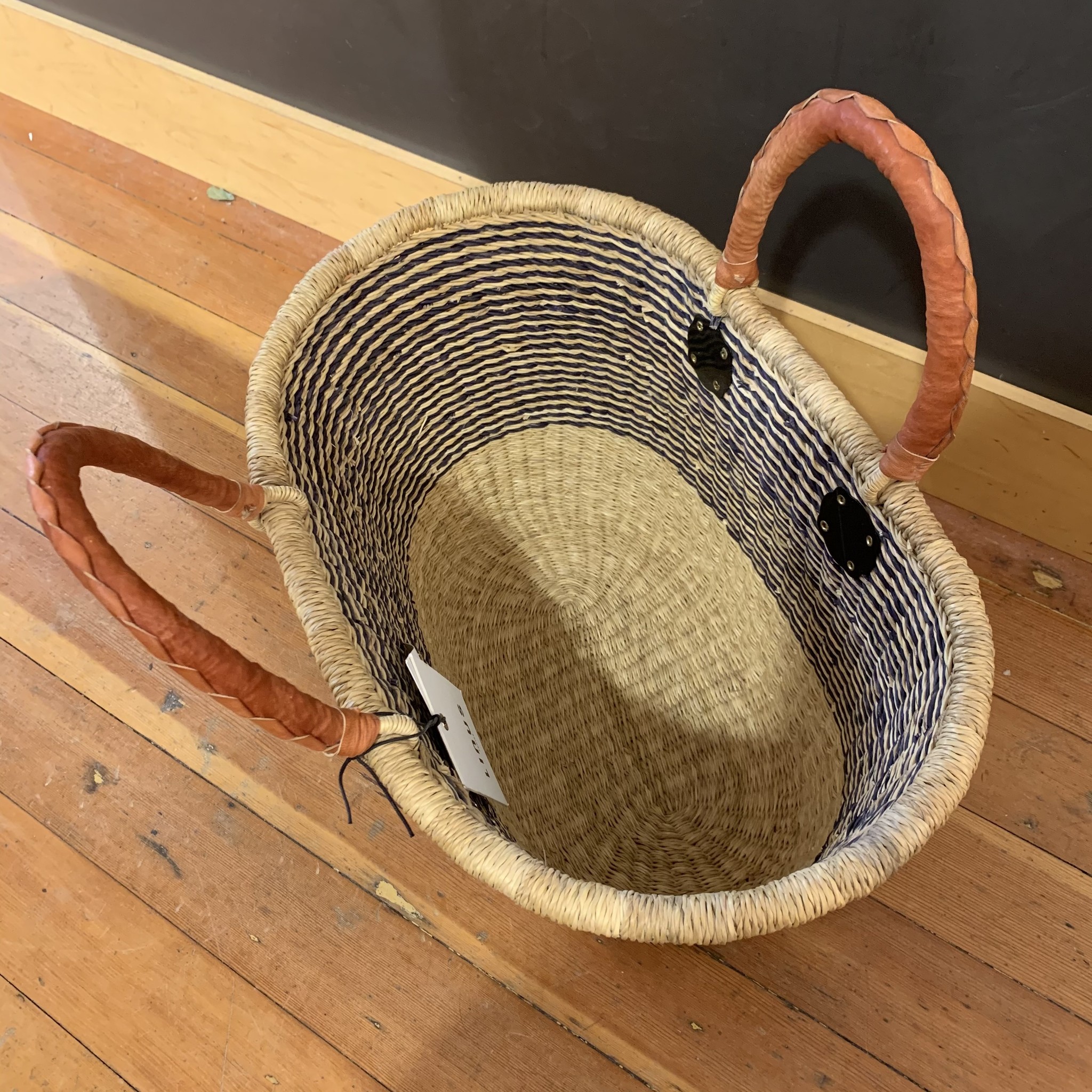 Linus Bolga Woven Rear Basket - Clever Cycles Ebike & Bicycle Store