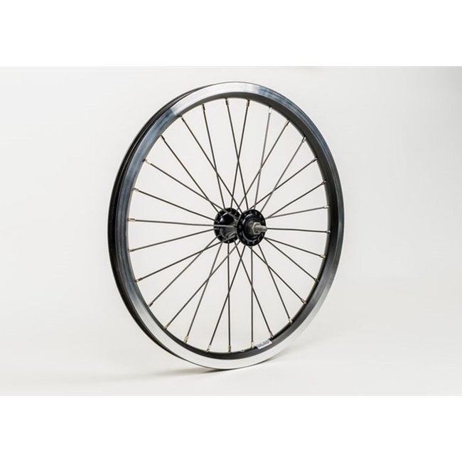 Brompton Front wheel radial lacing includes fittings Standard Black ...