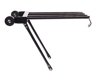 Brompton Nitto rear rack, black - Clever Cycles Ebike & Bicycle Store