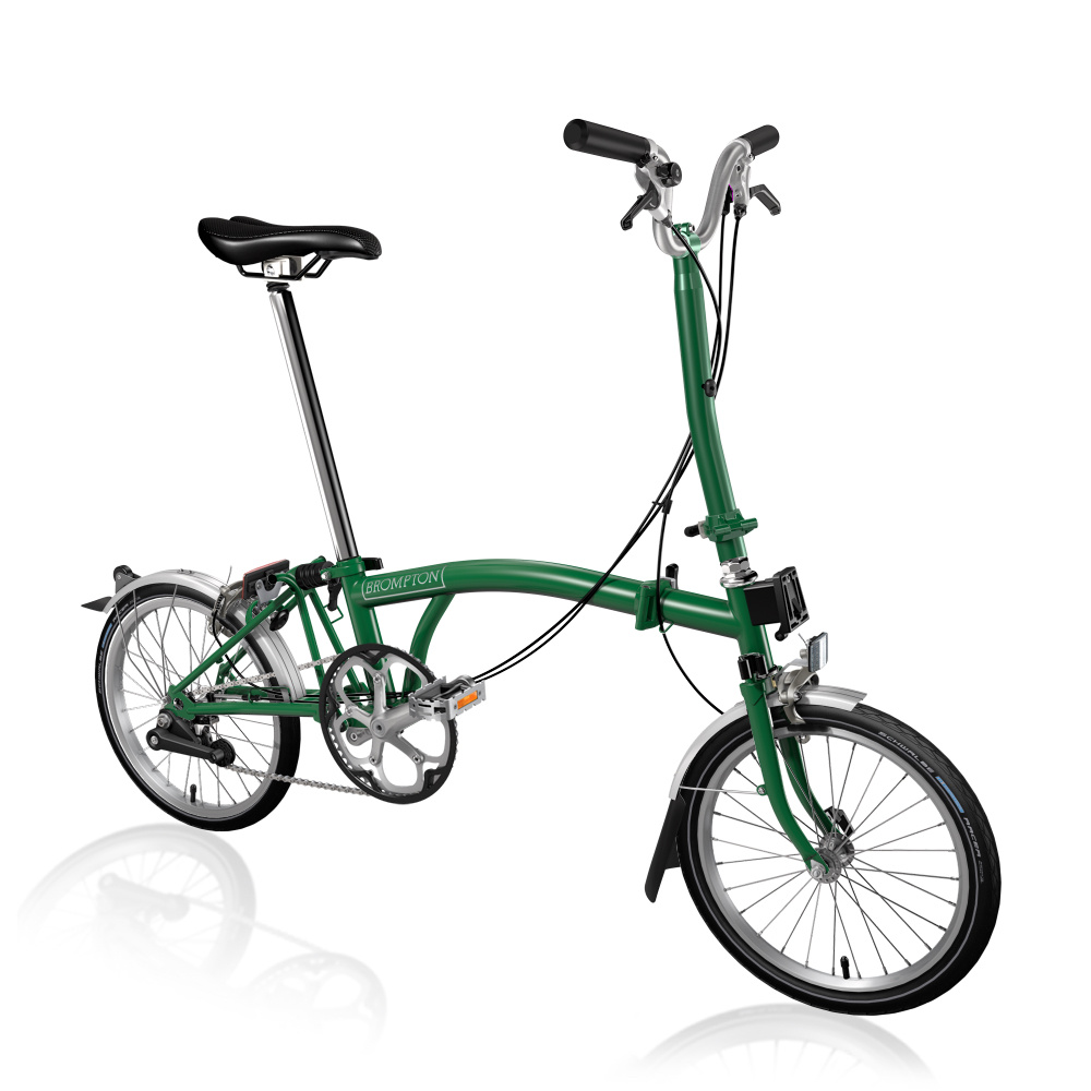 Brompton C Line Urban Folding Bike - Clever Cycles Ebike & Bicycle Store
