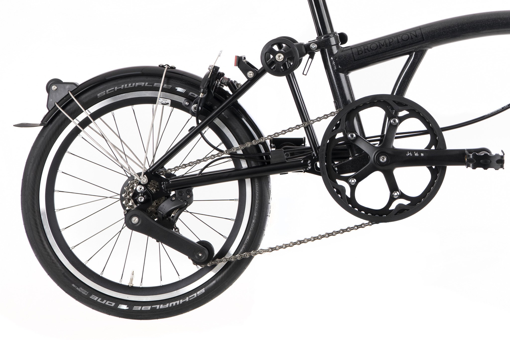 Brompton P Line Urban Folding Bike - Clever Cycles
