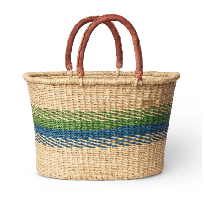 Linus Bolga Woven Rear Basket - Clever Cycles Portland Ebike & Bicycle ...