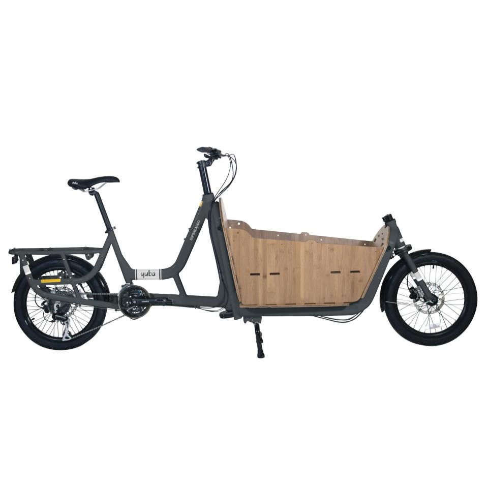 Yuba Supercargo Front Cargo Bike Clever Cycles Portland Ebike Yuba Supercargo Front Cargo Bike Clever Cycles Portland Ebike