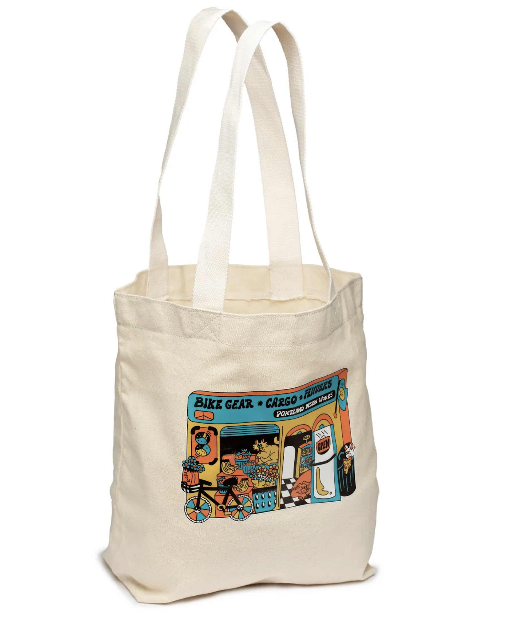 PDW Bodega Basket Tote Bag - Clever Cycles Ebike & Bicycle Store