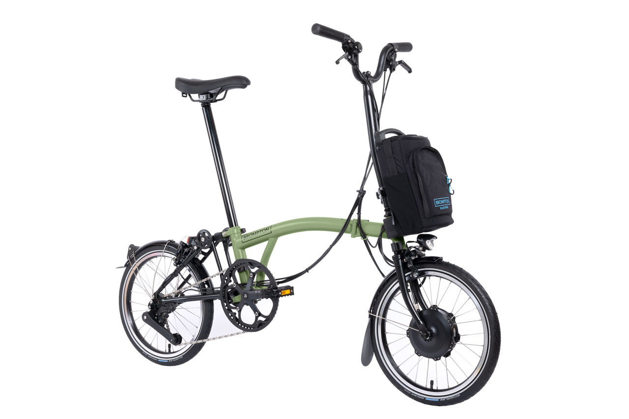 Brompton Electric C Line Explore - 12 Speed - Clever Cycles Ebike ...