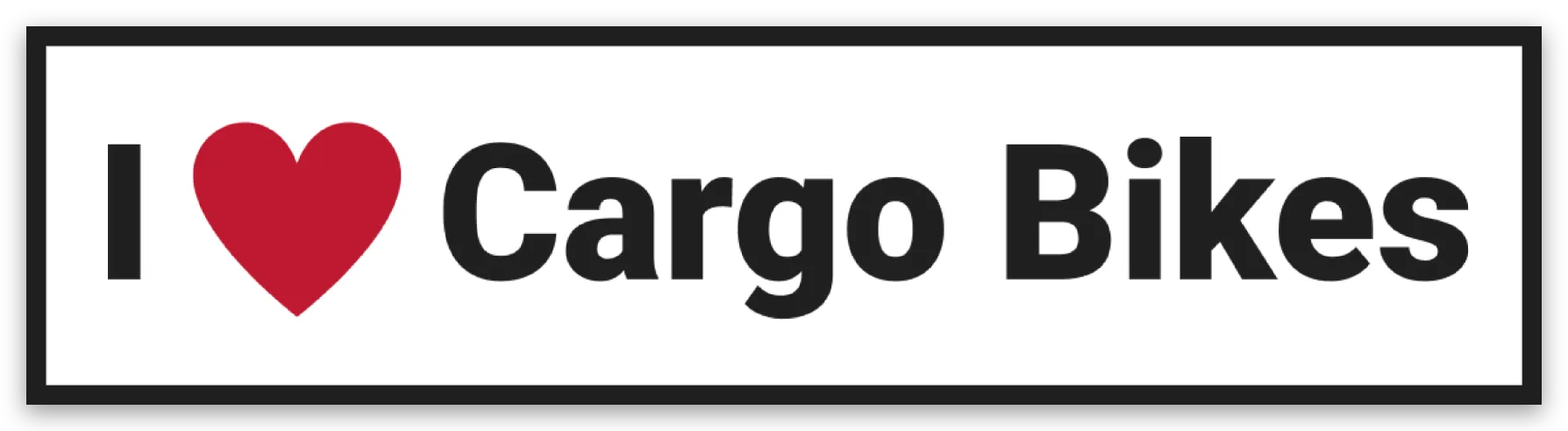 I Heart Cargo Bikes - Clever Cycles Ebike & Bicycle Store