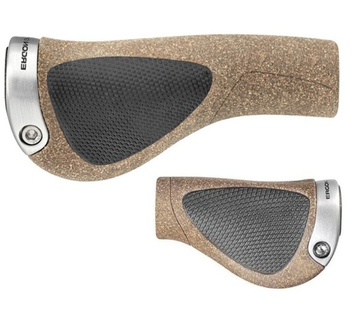 Ergon GP1 BioKork Grips - Clever Cycles Portland Ebike & Bicycle Store