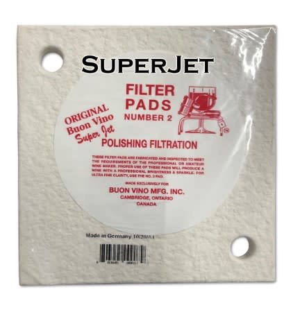 FILTER SUPER PAD #2 POLISH MICRON 1.8 (3/PKG) - Winemakers & Beermakers ...