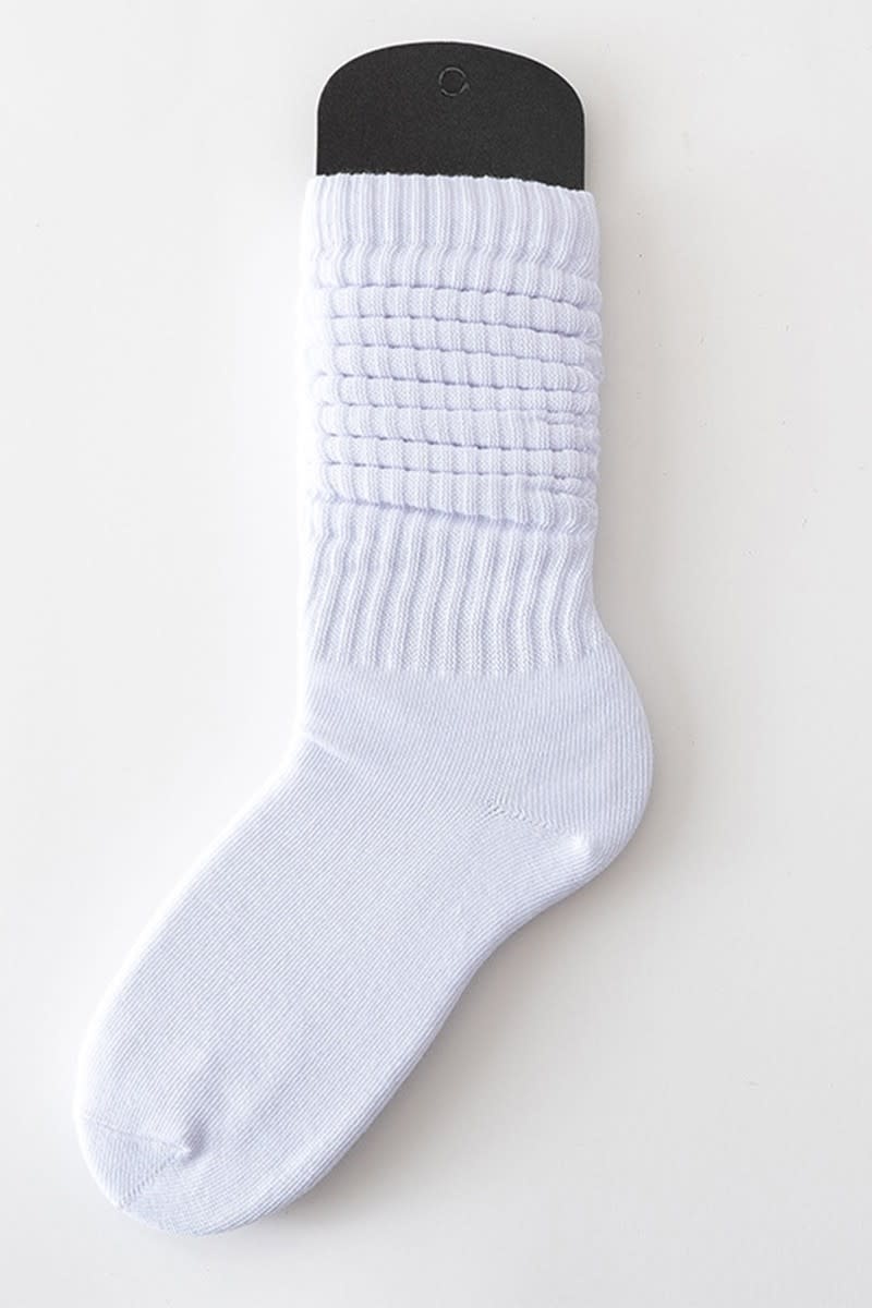 COZY SLOUCH SOCKS O/S - The Crowned Bird