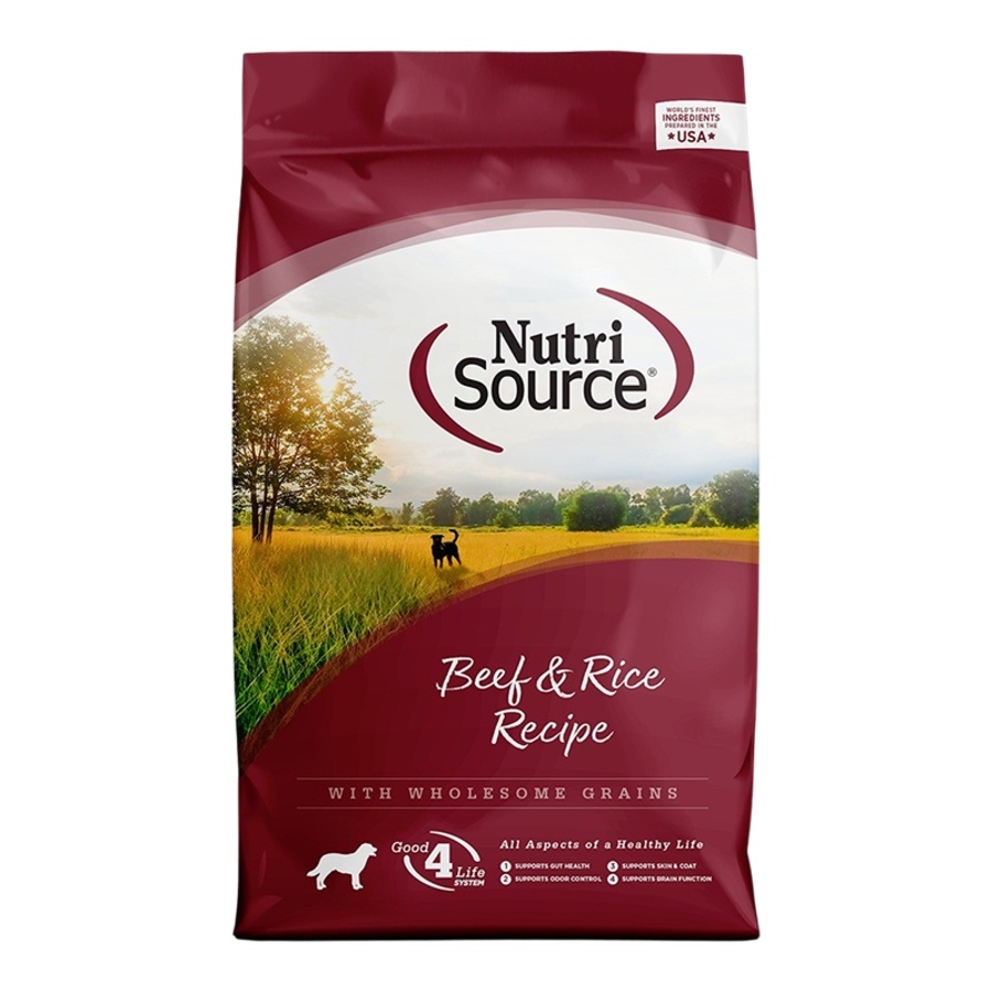 NutriSource Healthy Grain Beef & Brown Rice - Cozy Pet Supplies