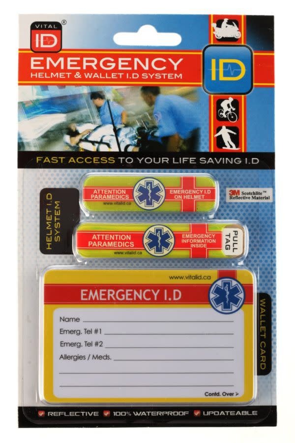 EMERGENCY HELMET ID SYSTEM - Bike Force Ellenbrook