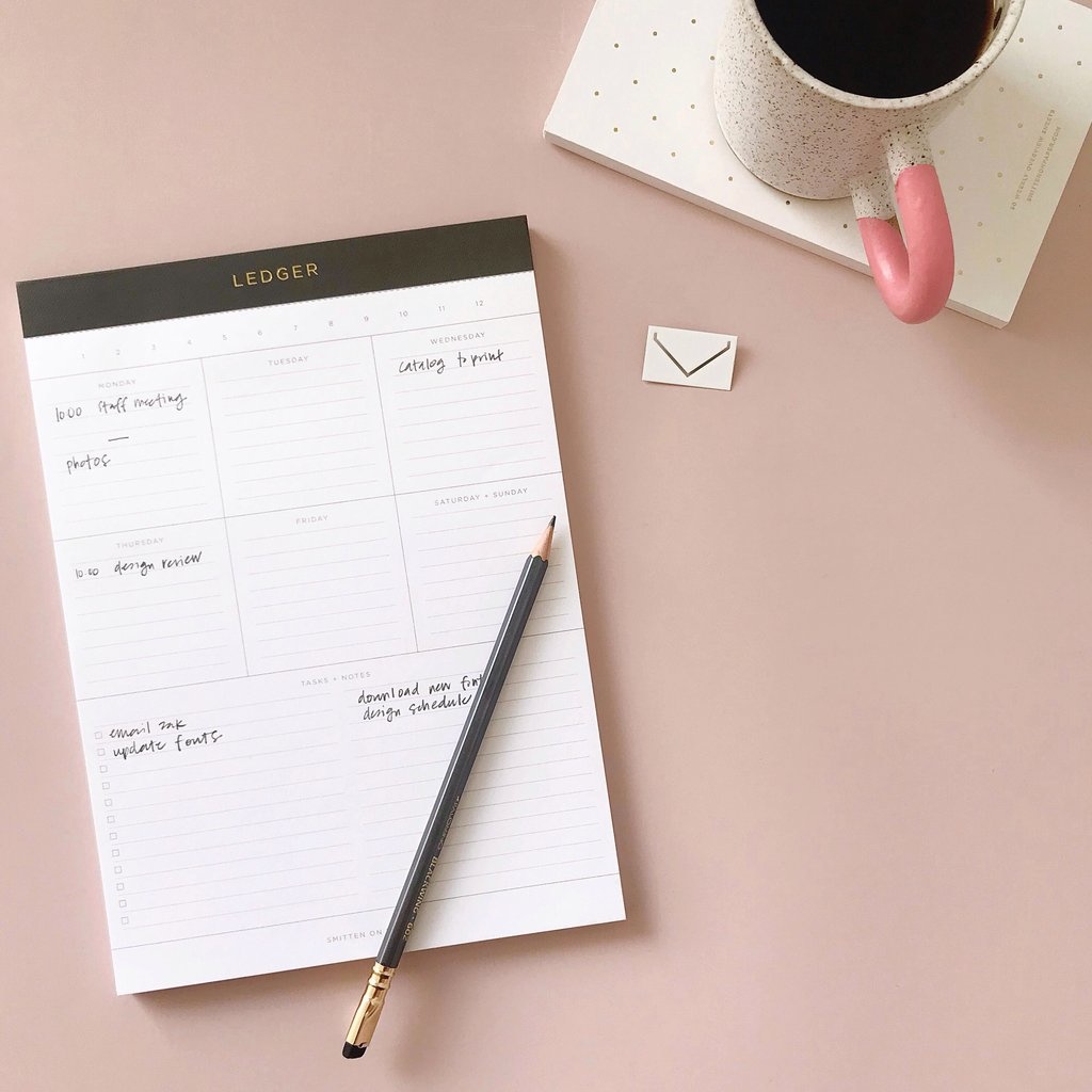 Ledger Legal Pad - Smitten Boutique