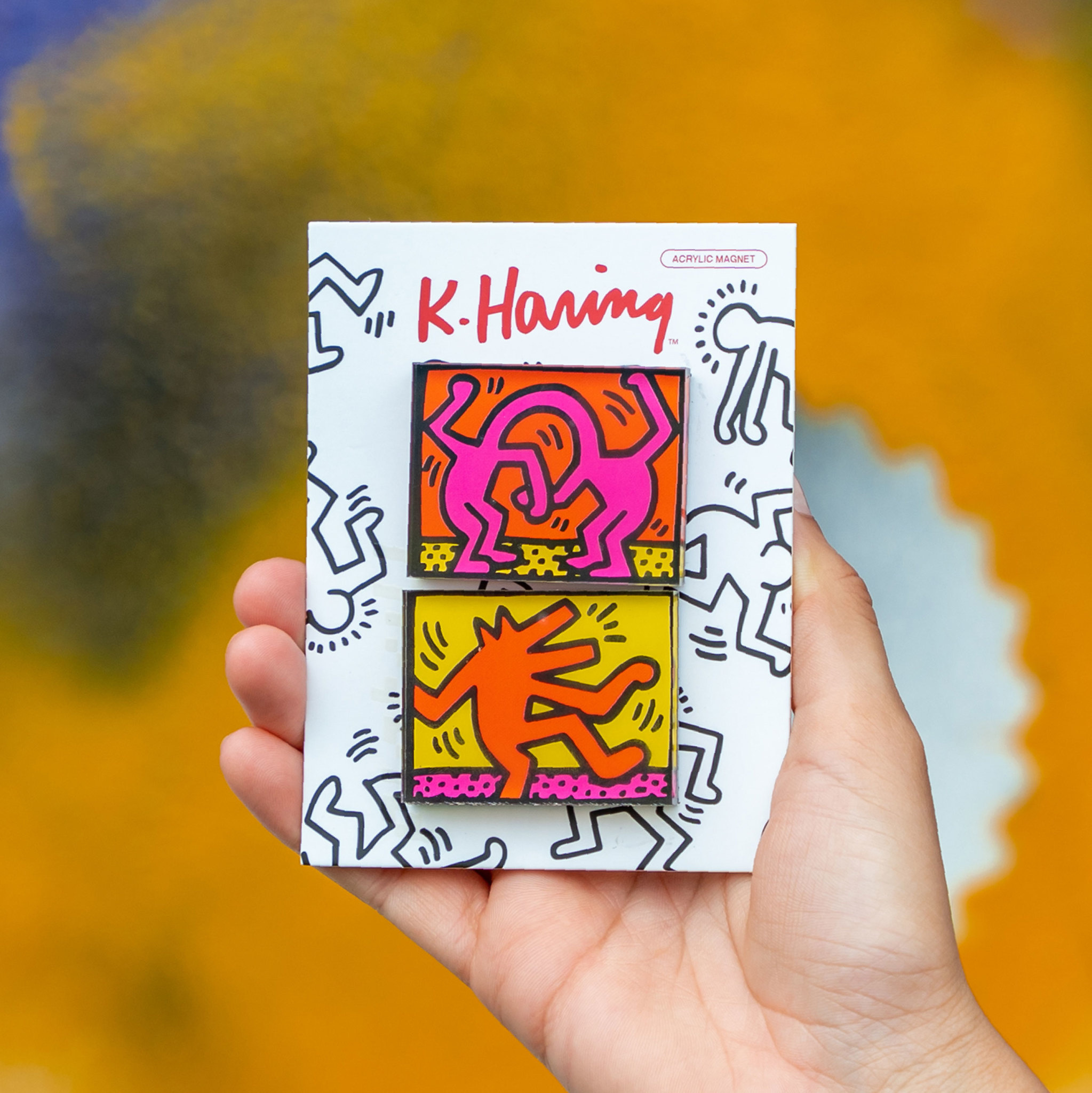 Keith Haring Dancando Cachorros