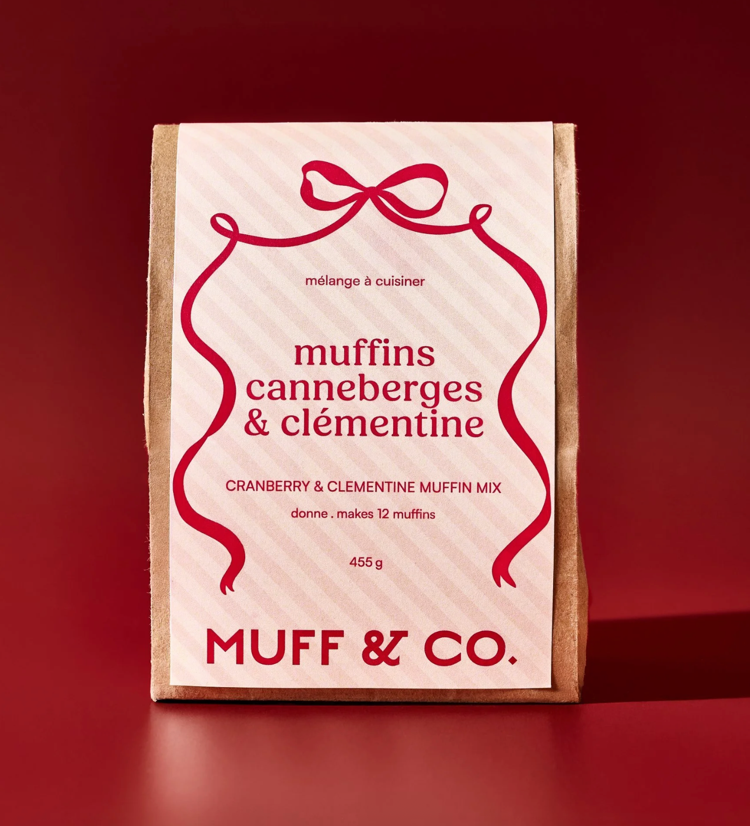 Mélange à muffins - Canneberges & Clémentines - Bouche Bée