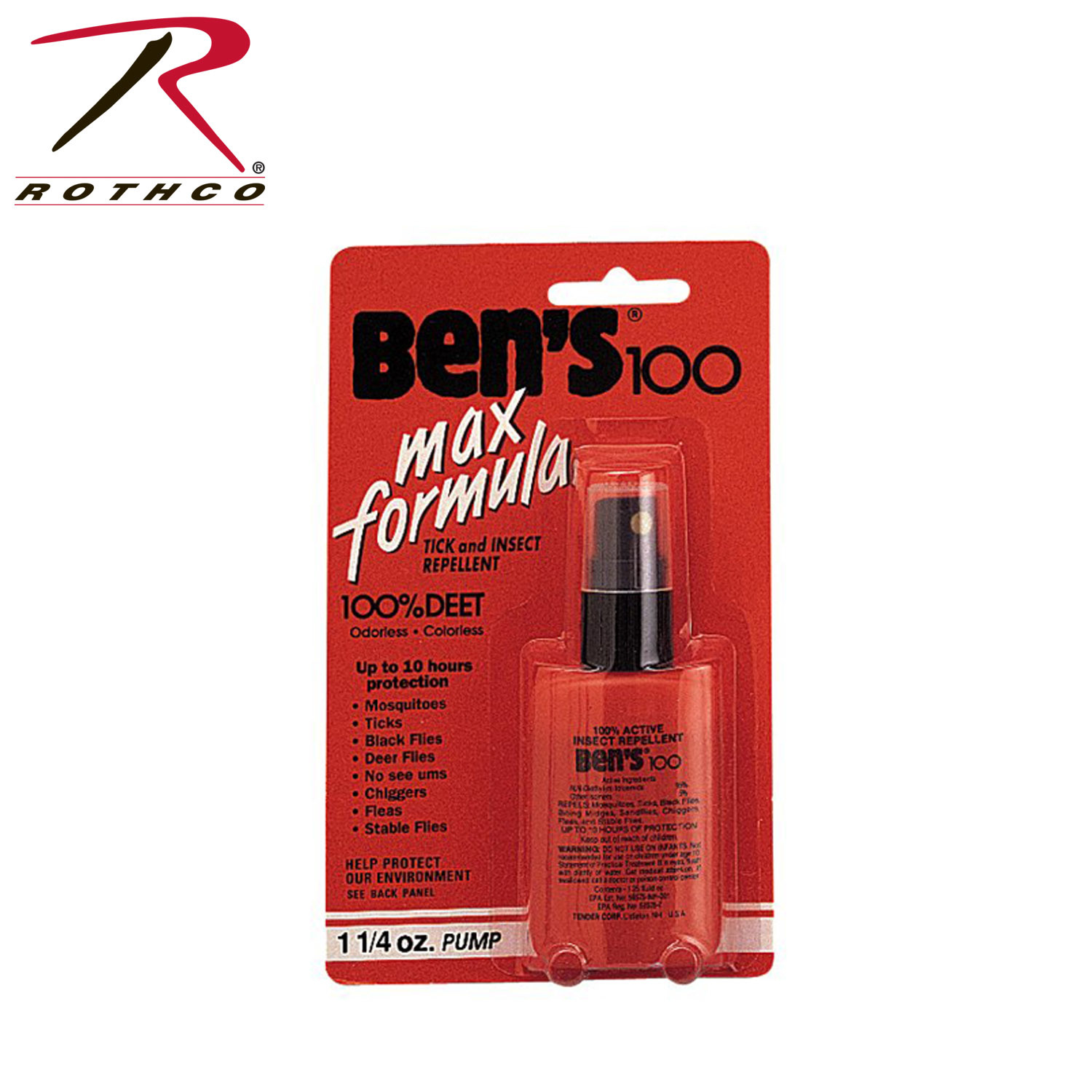 Ben's 100 Insect Repellent Spray - Military Outlet